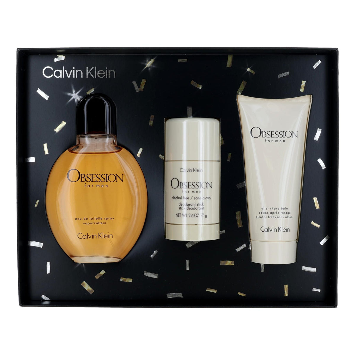 Obsession by Calvin Klein, 3 Piece Gift Set for Men – Sams Aroma